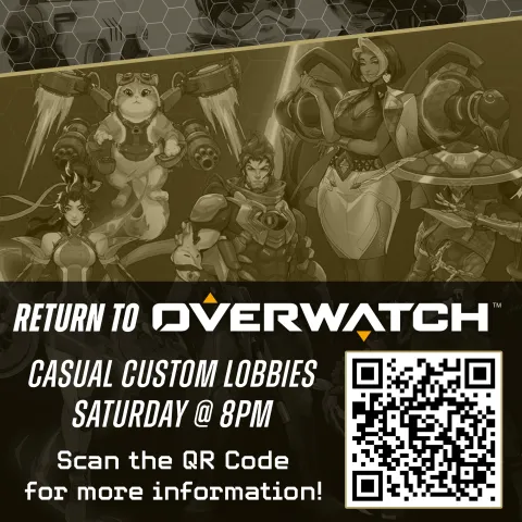 Overwatch Season 1 Casual Custom Lobbies! | Campus Calendar